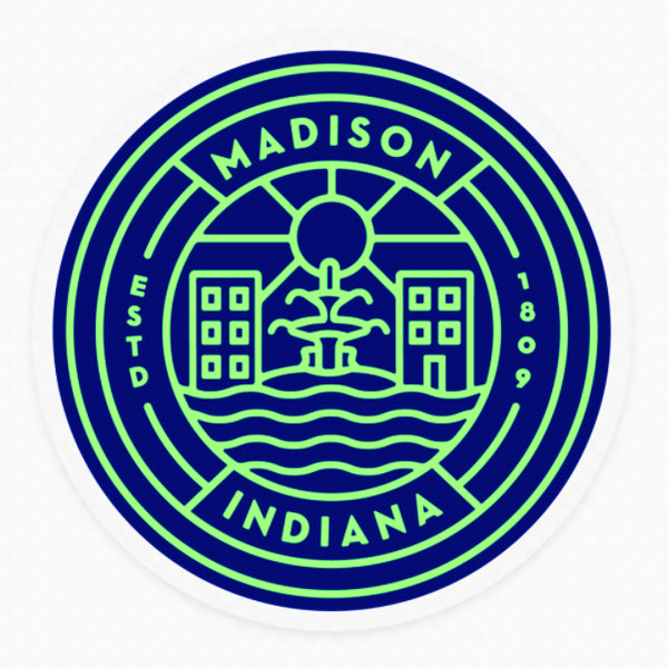 Madison Circle Sticker – Madison Made